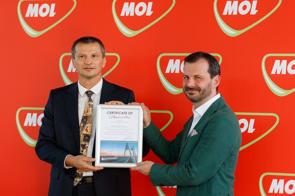 MOL Serbia i mađarska Nacionalna služba za naplatu putarine potpisale ...