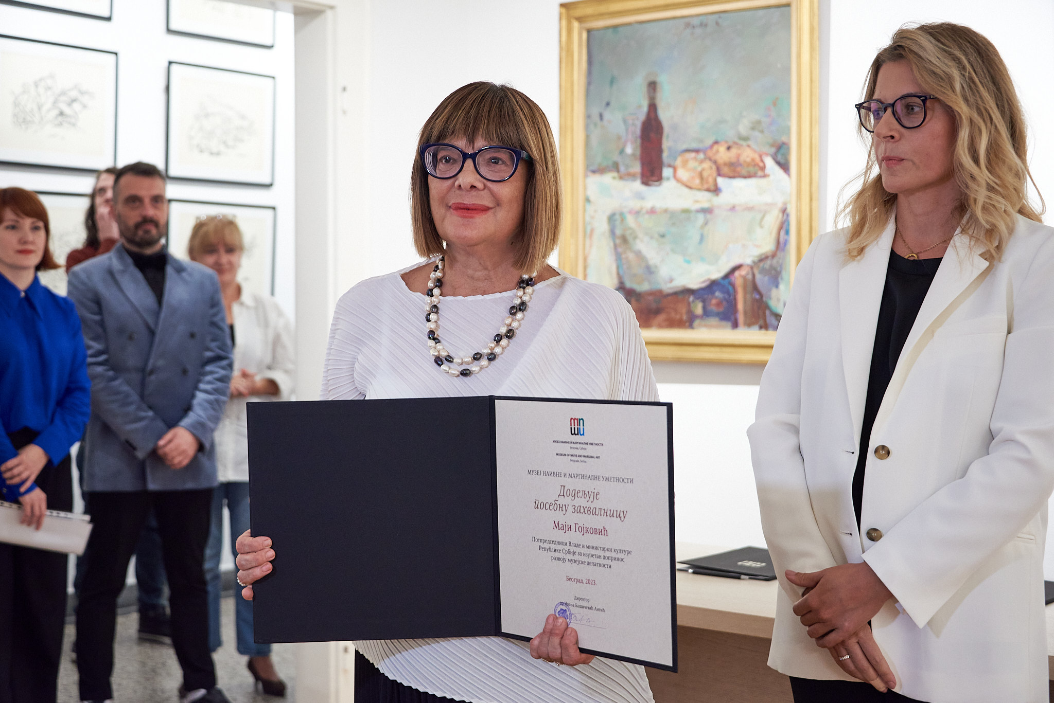 Otvorena prva stalna postavka Salona Oto Bihalji-Merin u Beogradu - Nedeljnik