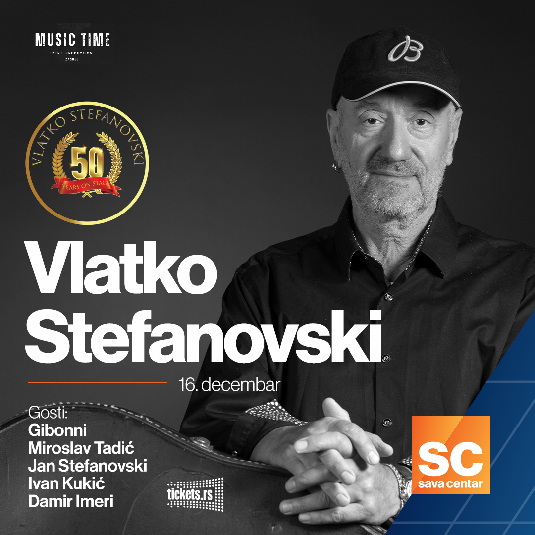 Vlatko Stefanovski obeležava 50 godina karijere u Sava Centru - Nedeljnik